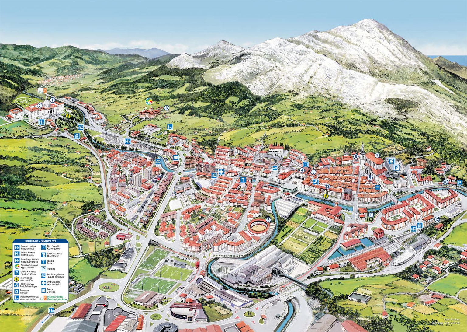 Villa de Azpeitia, la almendra medieval | Urola Turismoa